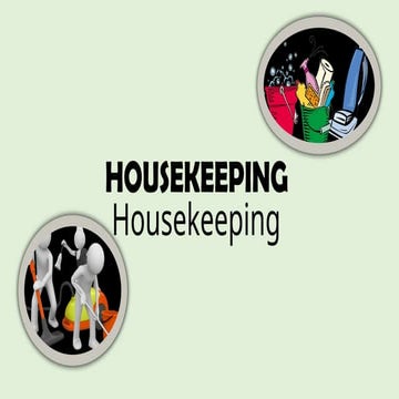 Housekeeping Forms and House Rules..pptx
