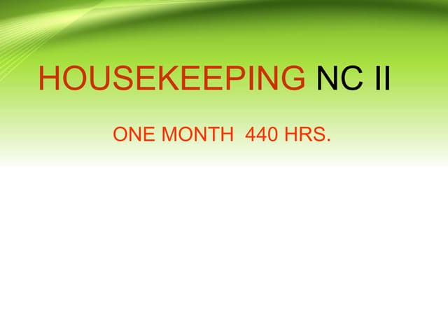Housekeeping Key Terms | DOCX