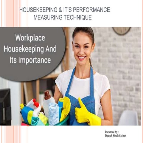 Housekeeping performance measuring technique | PPTX