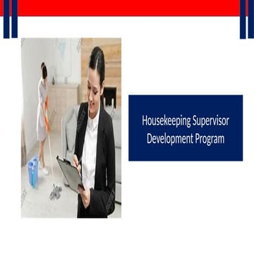 What is housekeeping responsibility | PPTX
