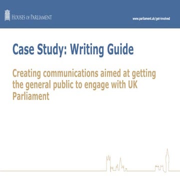 Houses of Parliament: Case Study - Writing Guide | PPT