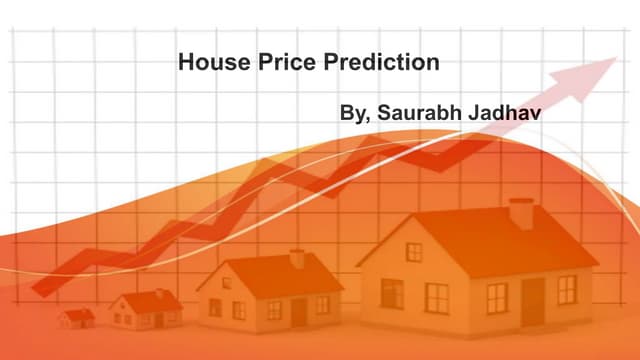 House price prediction | PPTX