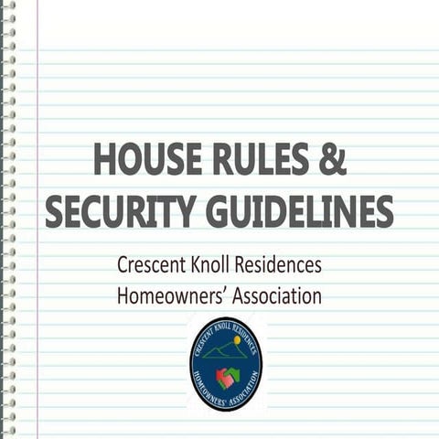 HOUSE RULES & SECURITY GUIDELINES.pptx