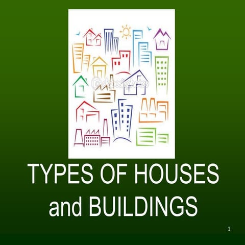 Houses' types English lesson | PPT