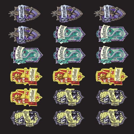 House sorting stickers | PDF