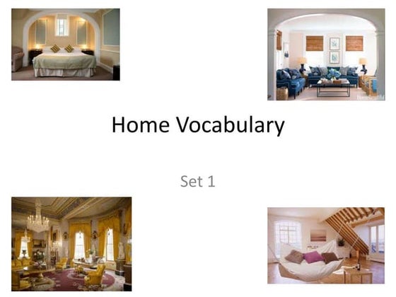 Activity unit2 house_vocabulary | PDF