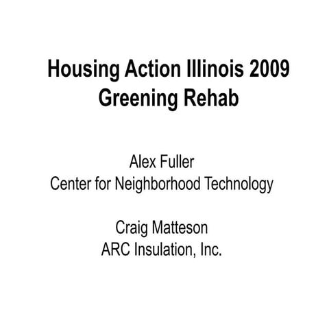 Weatherization Powerpoint | PPT