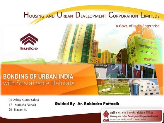 Housing & urban development corporation (hudco) | PPT