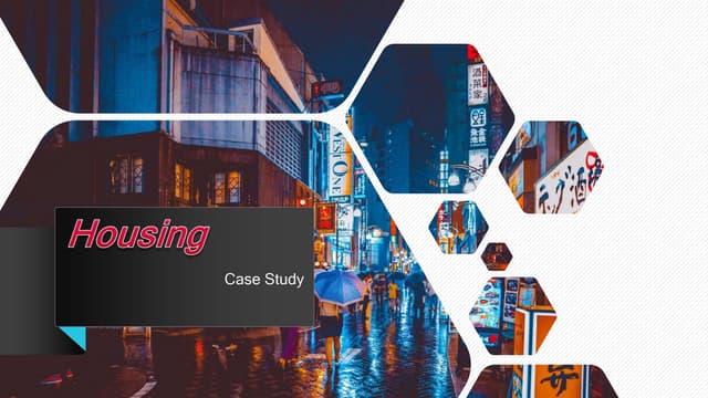 Case study on Apartment | PDF