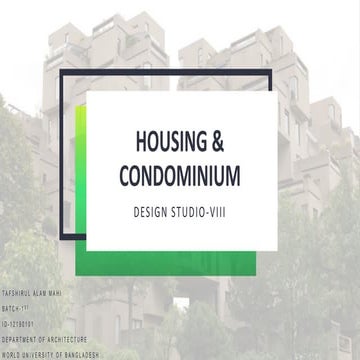 Types of Housing & Condominium-MaHi.pptx