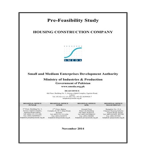 House construction company Feasibility report | PDF