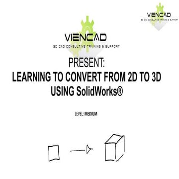 Converting from 2D into 3D | PPTX