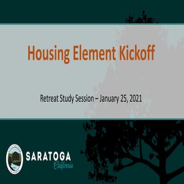 Housing element presentation | PPT
