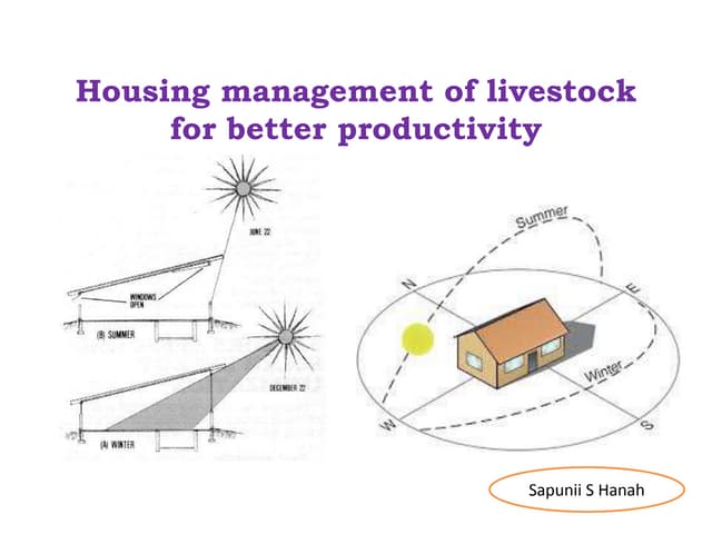 Different types of housing of animals | PPTX