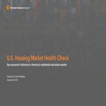 U.S. Housing Market Overview, September 2021 | PPT