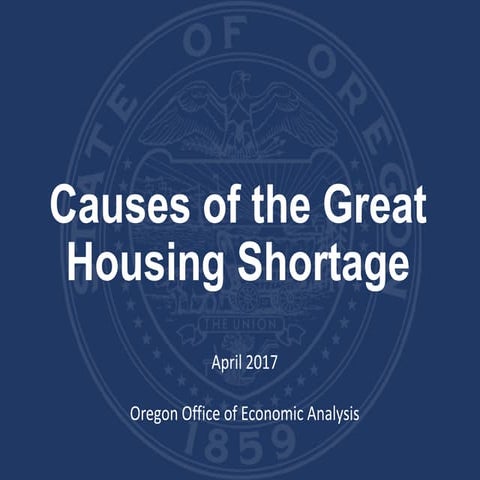 Causes of the Great Housing Shortage | PPTX | Housing Market | Economy