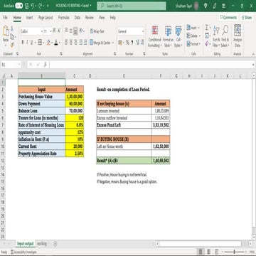 Housing Vs Rent | PPTX