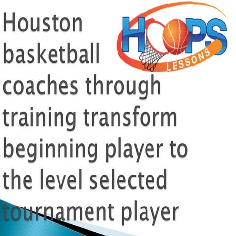 Houston basketball coaches through training transform beginning player ...