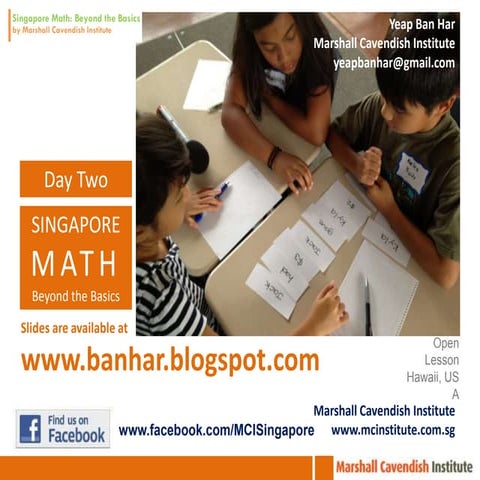 Houston Advanced Singapore Math Institute Beyond the Basics 02 | PPTX ...