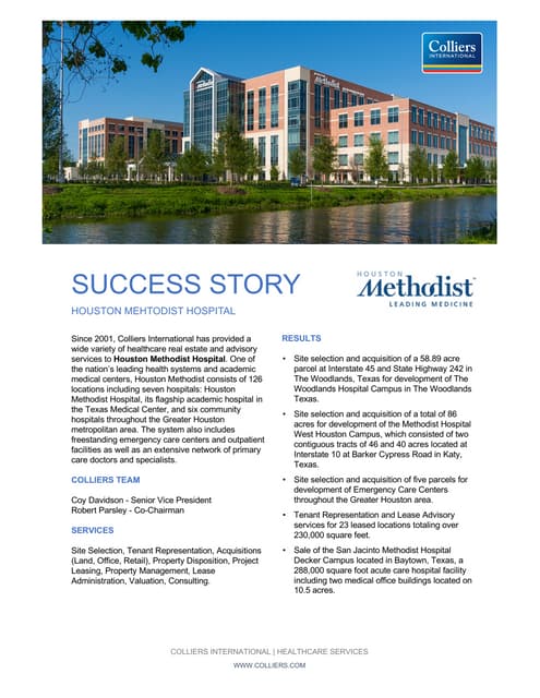 Methodist Hospital Case Study | PDF