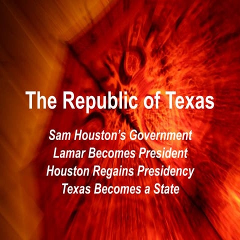 Sam Houston #1 | PPT