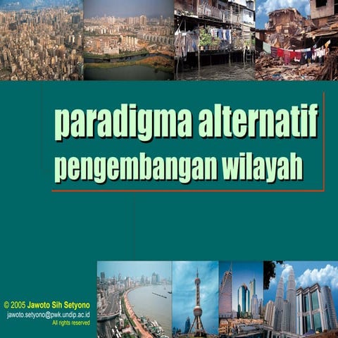 Hout paradigma alternatif pengembangan wilayah | PPT