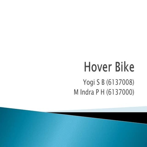 Hover bike | PPTX