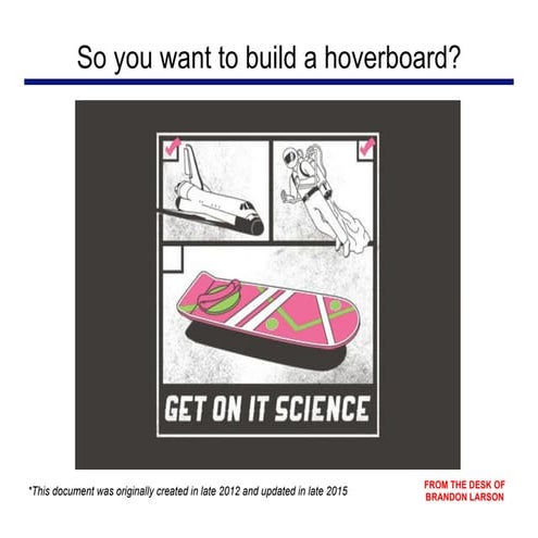 Hoverboard Design Possibilities | PDF