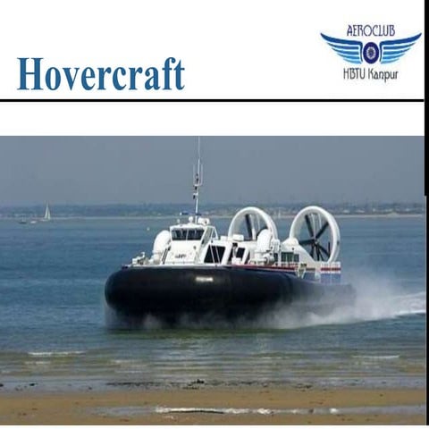 hovercraft.pptx stimulation pof a hovercraft | PPT