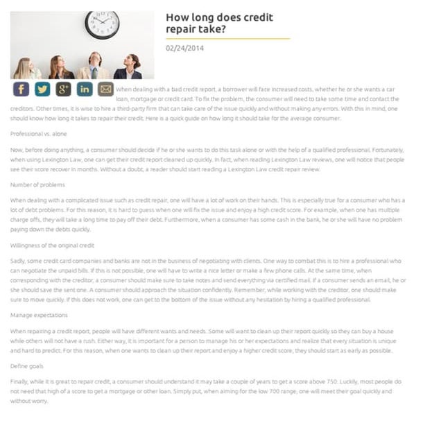 When to use credit repair? | PDF