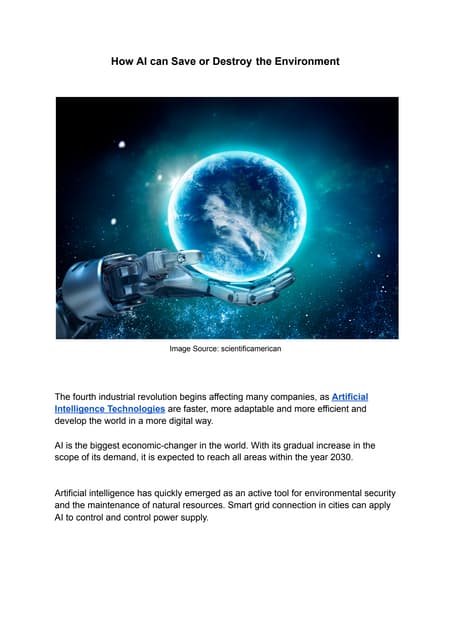 Artificial intelligence is transforming education | PDF