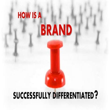 How are-brand-successfully-differentiated | PPTX