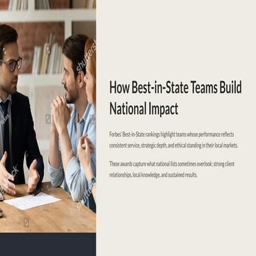How Best-in-State Teams Build National Impact | PDF
