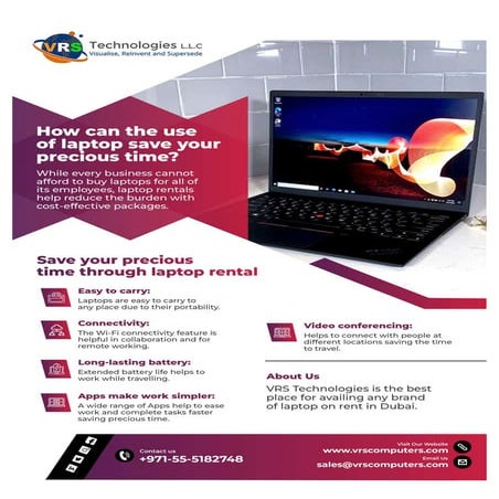 How can the Use of Laptop Save your Precious Time? | PDF
