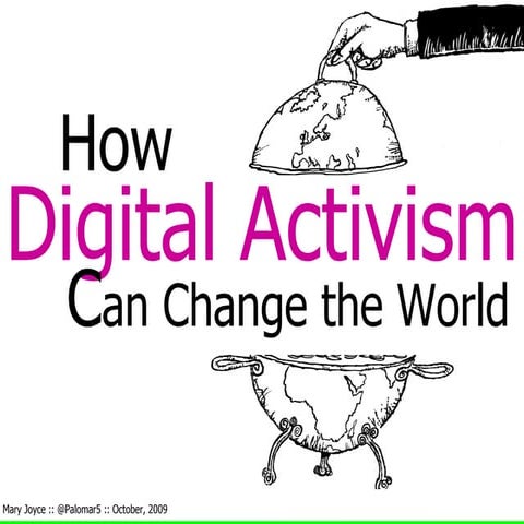 Digital Activism & Power: How to Change the World | PPT