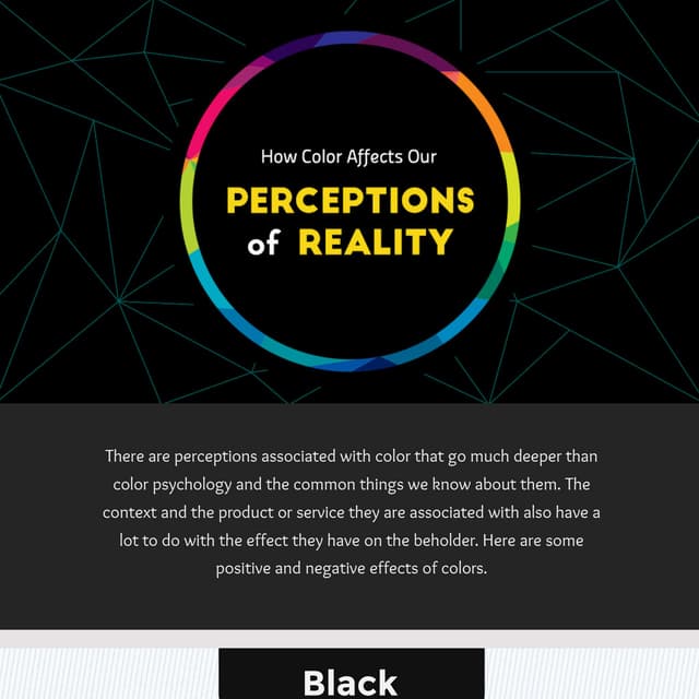 How Color Affects Our Perception of Reality | PDF