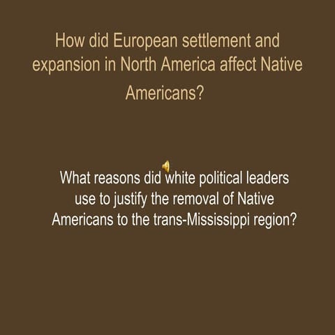 How Did European Settlement And Expansion In North... | PPT