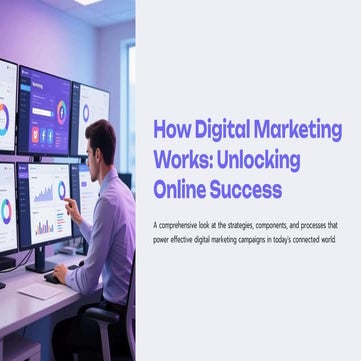 How Digital Marketing Works? | Explained Simply | PDF