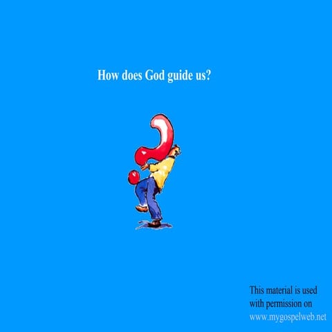How does God guide us? | PPT