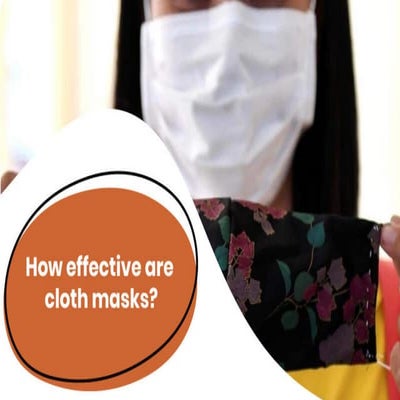 Hoe Effective Are Cloth Masks? | PDF
