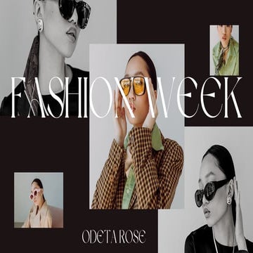 odeta rose- Fashion Week in USA: A Celebration of Style, Identity, and ...
