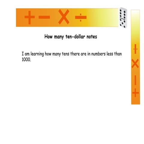 How many-ten-dollar-notes | PPT