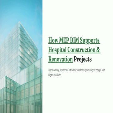 Role of MEP BIM in Hospital Construction, Expansion, and Retrofit ...