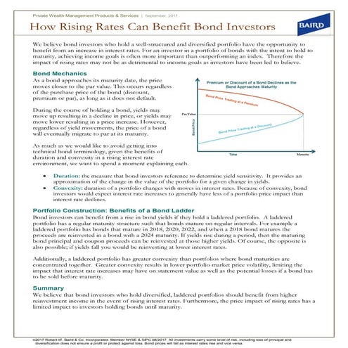 How Rising Rates Can Benefit Bond Investors | PDF | Stocks and Bonds ...