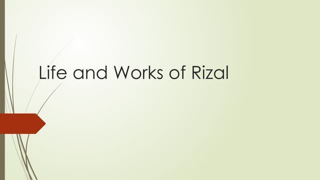 RA 1425 RIZAL LAW ,ITS PROPONENTS AND WHY IS IT CONSIDERED AS ...