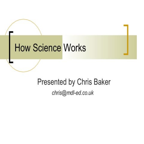 How Science Works | PPT