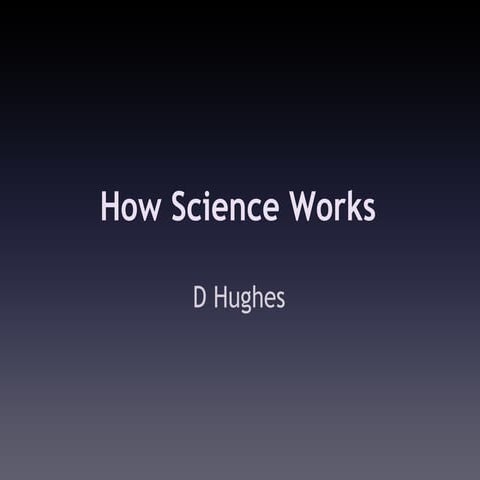 How Science Works | PDF