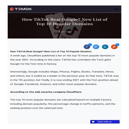 Top 7 TikTok Alternative Apps You Must Try | PPTX