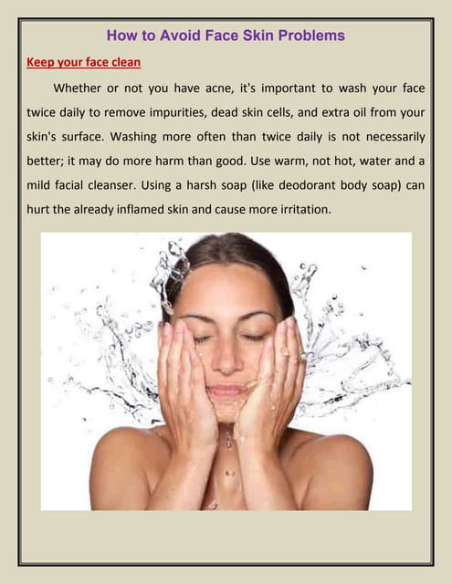 Tips for beautiful skin