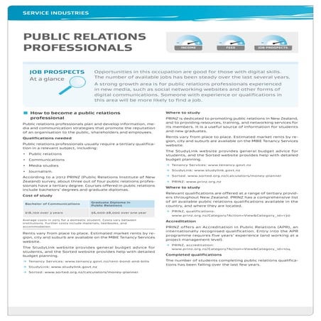 HOW TO BECOME A PUBLIC RELATIONS PROFESSIONAL | PDF